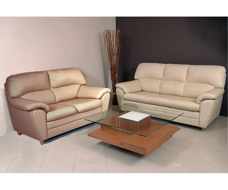 ASKONT Rajko Kožená sedací souprava 3-1-1 S rozkládáním / bez rozkládání